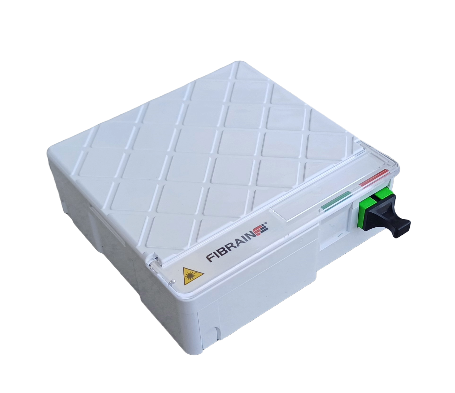 FIBRAIN VFTO-E1-FB-0, FTTH box, 2x SC, simplex, súčasťou balenia je 1 x ...
